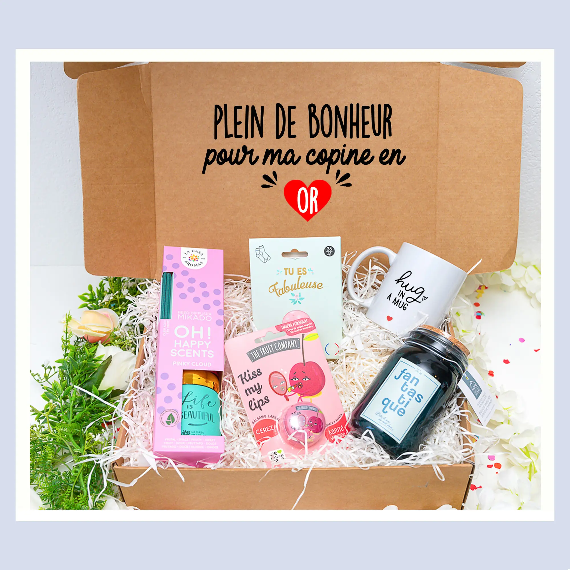 Box cadeau anniversaire l box surprise femme l Coffret be-You-Tiful