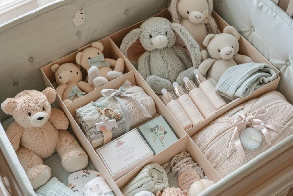 Coffret cadeau naissance original : idées uniques pour accueillir bébé ...